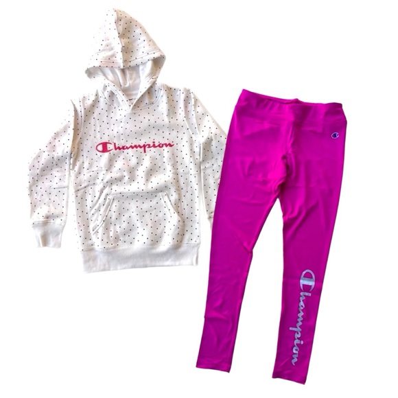 Champion | Matching Sets | New Champion Girls 2piece Active Set Heavy ...